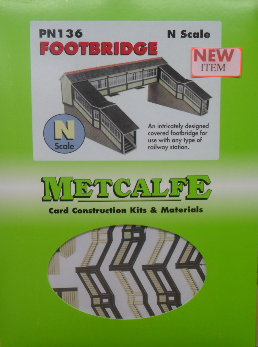 METCALFE PN136 N GAUGE FOOTBRIDGE - (PRICE INCLUDES DELIVERY ...