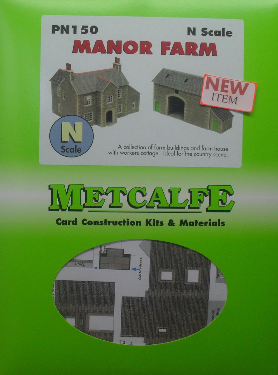 METCALFE PN150 N GAUGE MANOR FARM - (PRICE INCLUDES DELIVERY ...