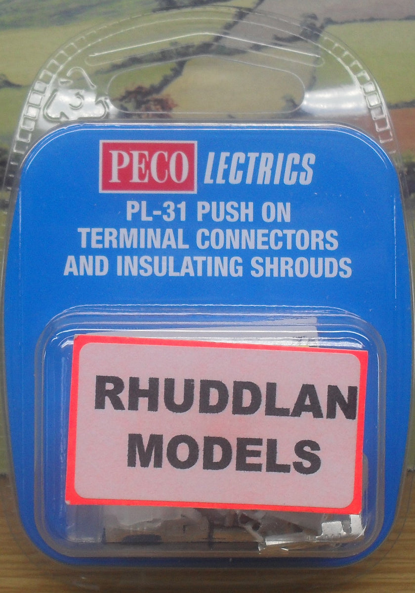 PECO LECTRICS PL-31 PUSH ON TERMINAL CONNECTORS AND INSTALLING SHROUDS ...